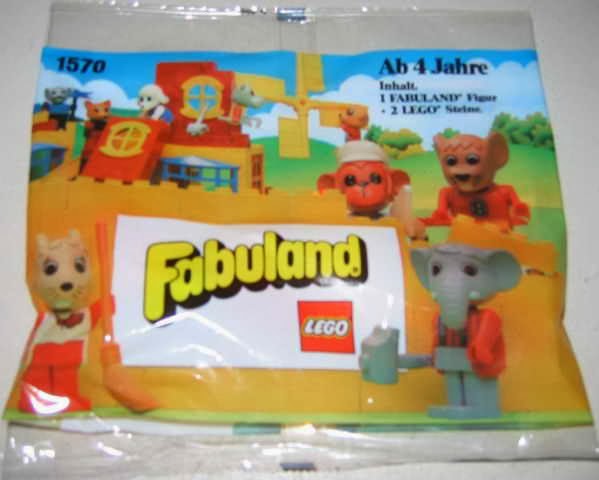 LEGO 1570 Fabuland Character Polybag | Fabubrick