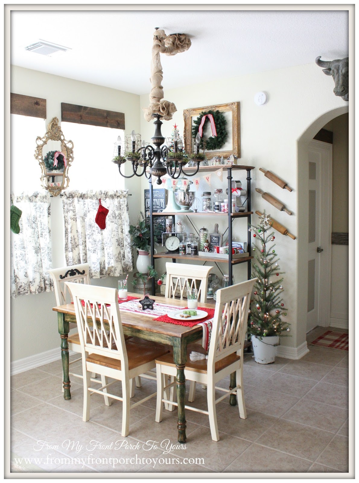 From My Front Porch To Yours: French Farmhouse Christmas Kitchen