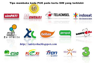 cara membuka kode PUK