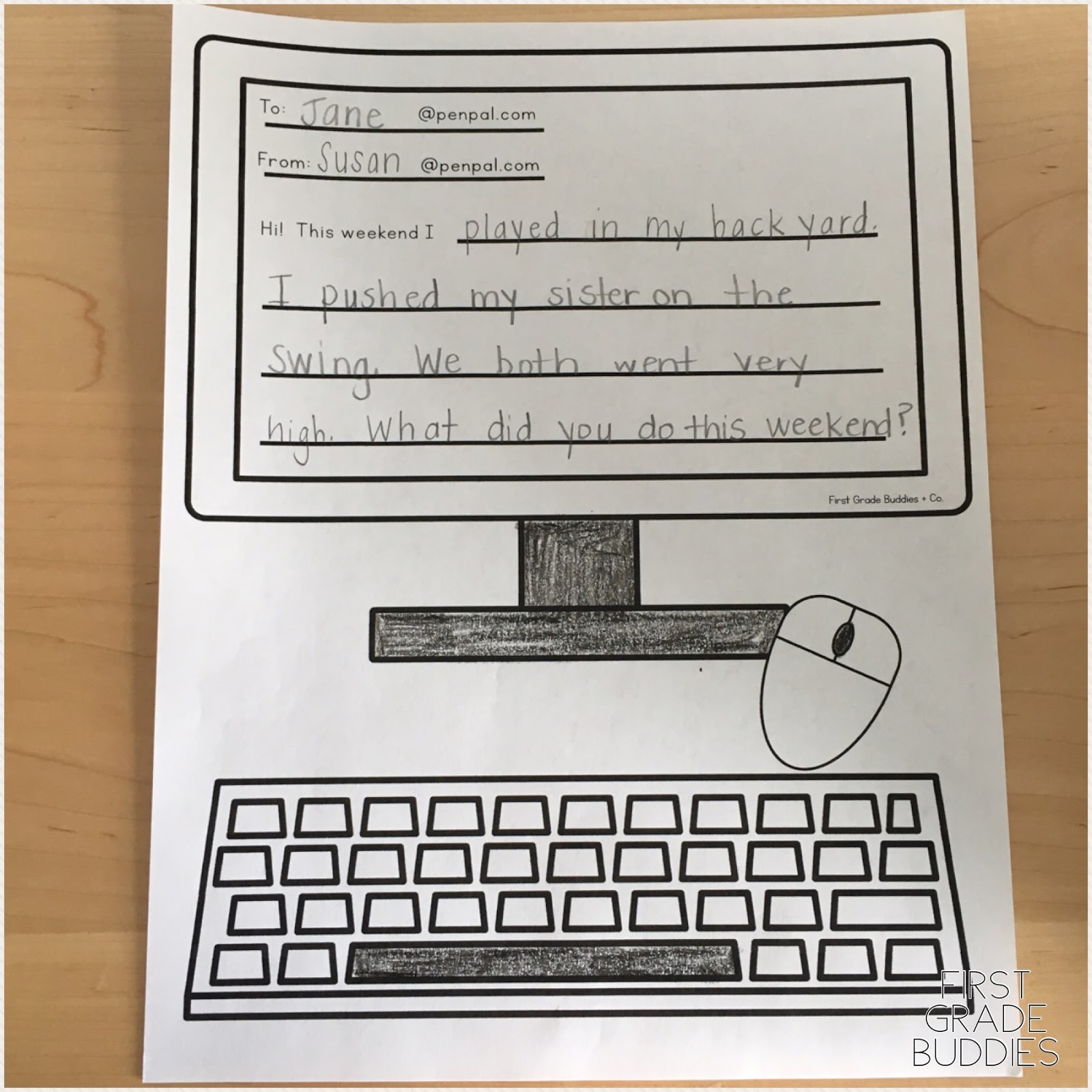 Pen Pals Through the Year | First Grade Buddies