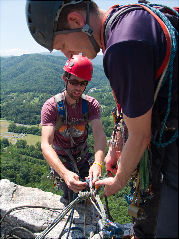 Around the World and Still Going!: Climbing at Seneca Rocks, WV