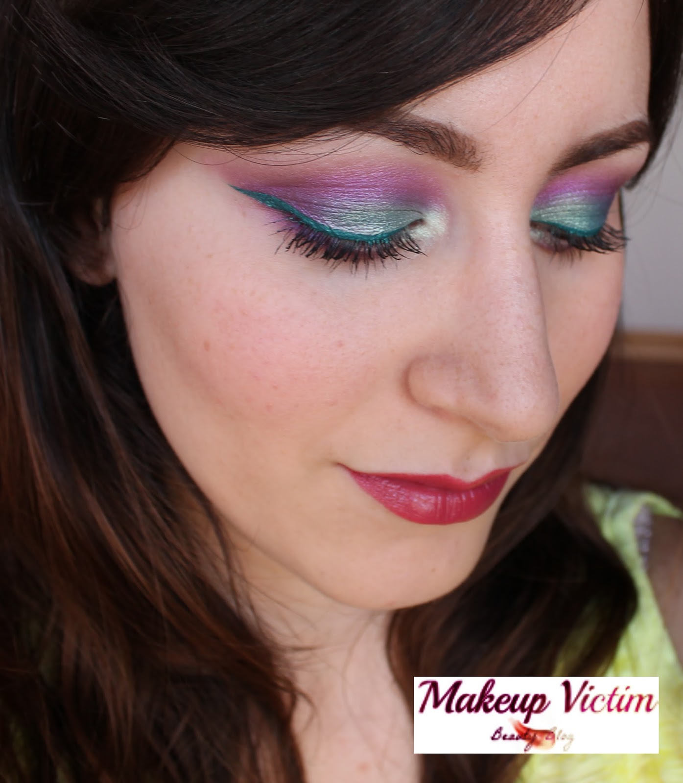 Make-Up | Pastel Mermaid Make-Up Look ~ Makeup Victim