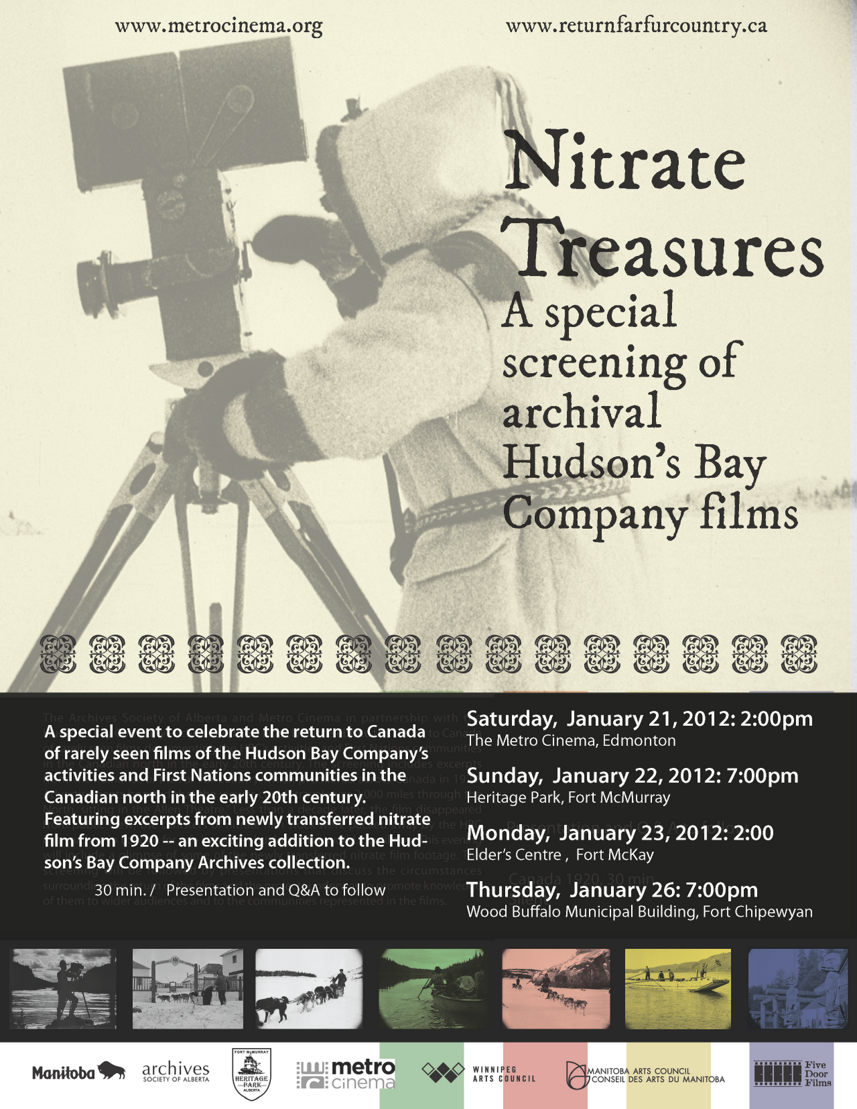 Wood Buffalo Culture: Nitrate Film - Hudson Bay Company Archival films