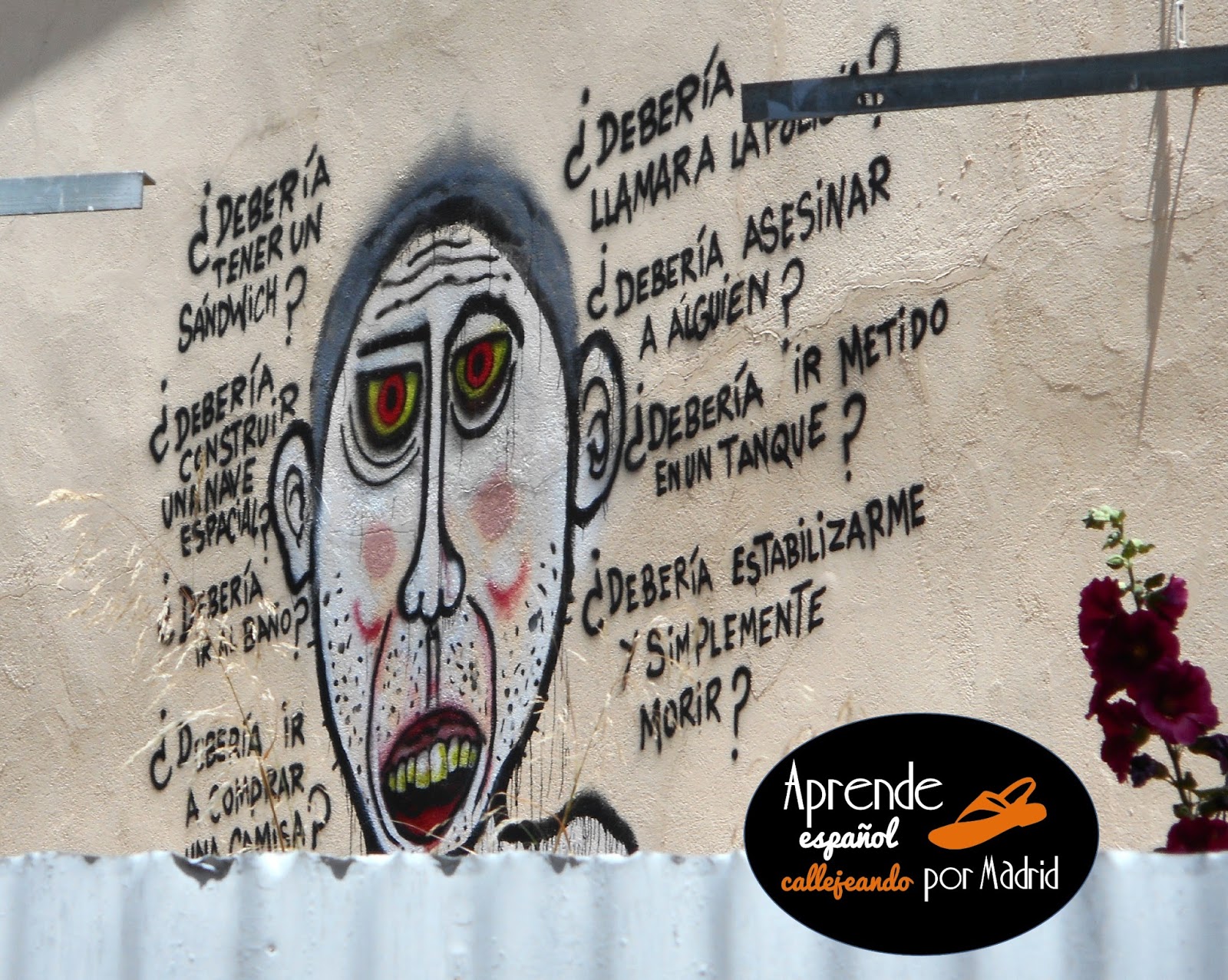 Debería - Aprende español callejeando por Madrid