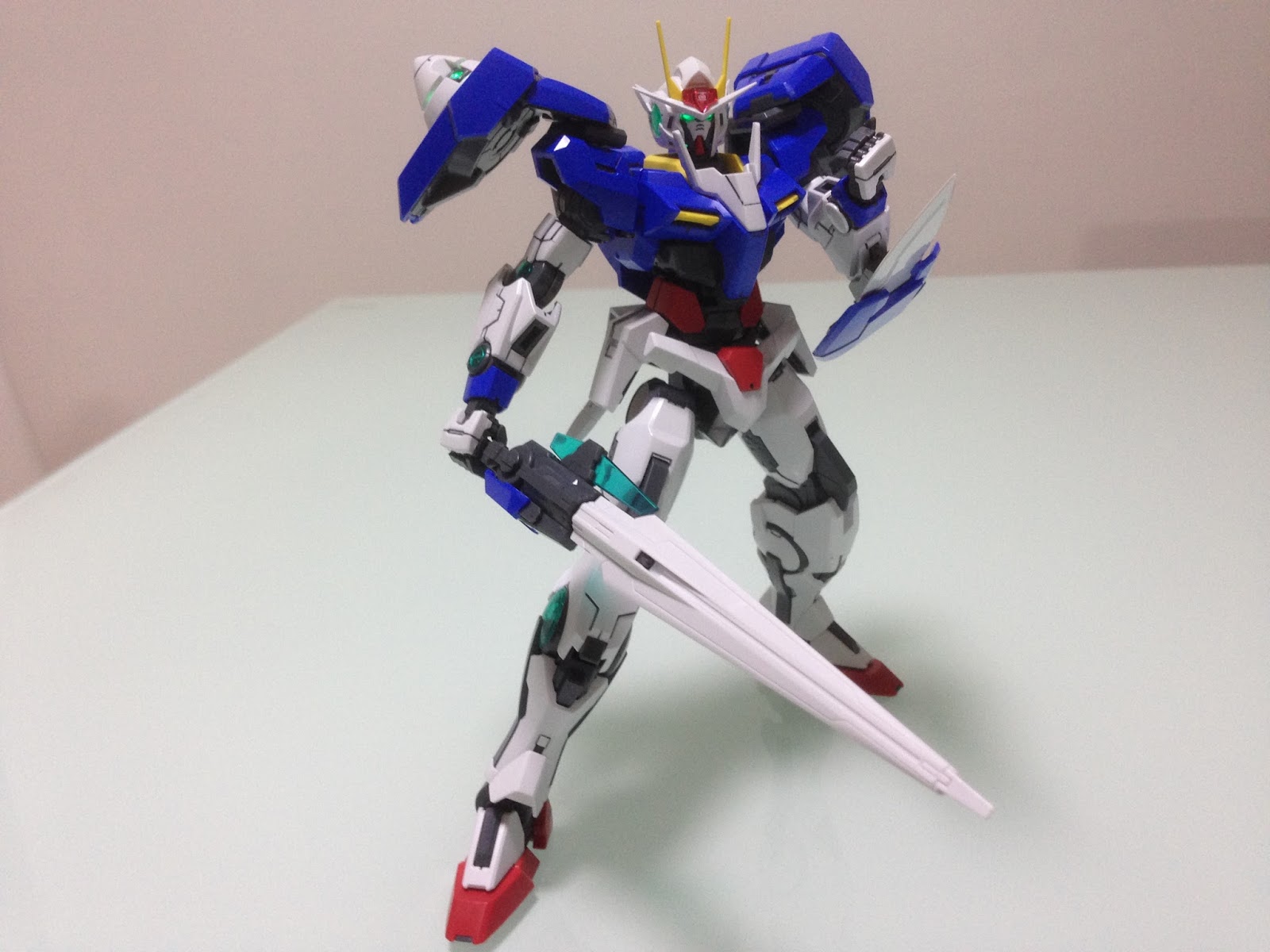 Zer0's Back: Hobby Talk: Model Kit Review, MG GN-0000-GNR-010 OO Raiser