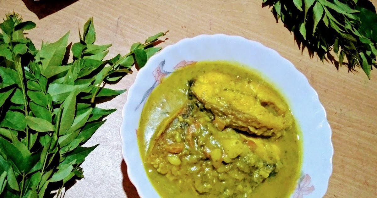Assamese style Fish in Curry leaves gravy