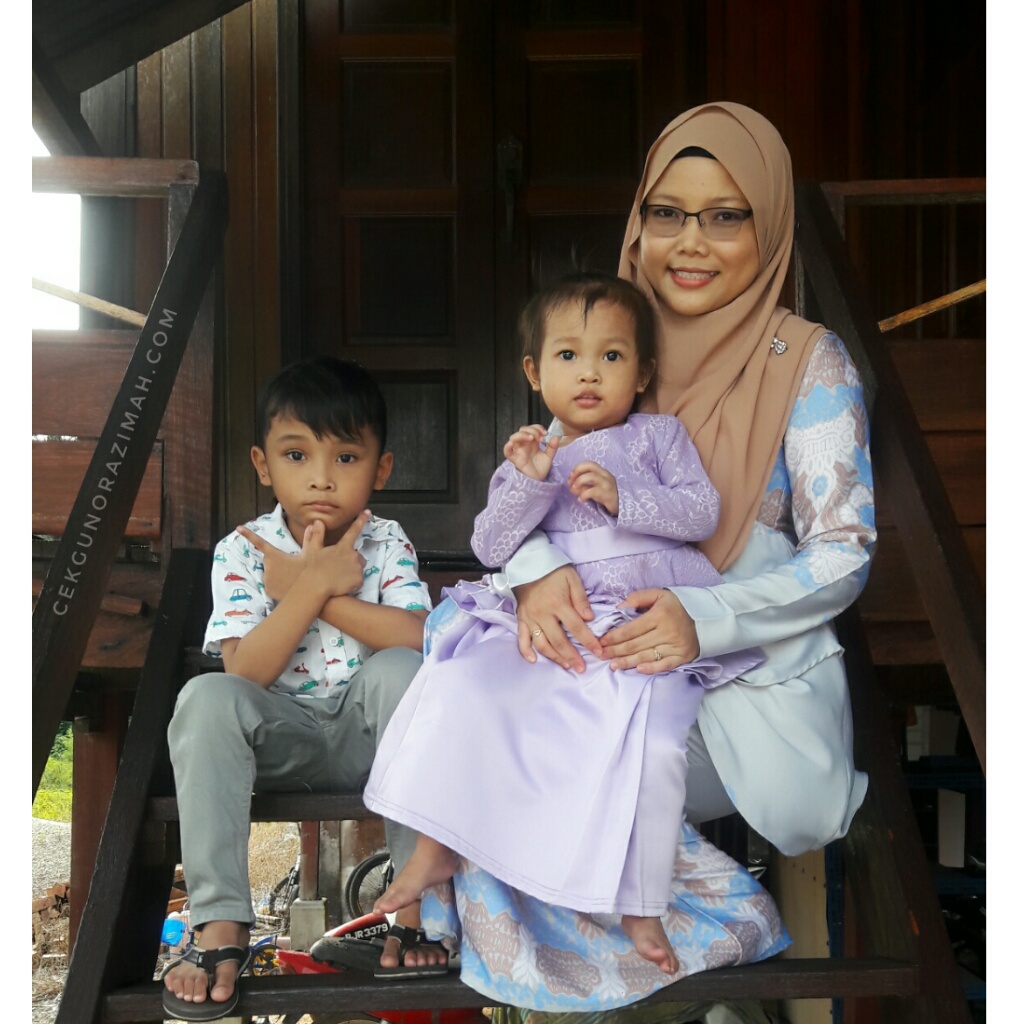 OOTD raya 2018 2 Syawal ~ Cikgu Norazimah
