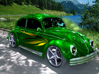 Carros Esport: Fotos do Fusca Tuning e Modificado Com Rodas Aro 18 E ...