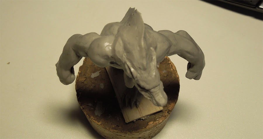 MASSIVE VOODOO: Tutorial: Sculpting a Werewolf - part A