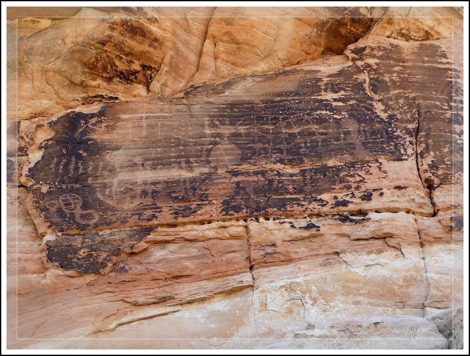 Ken's Photo Gallery: Brownstone Canyon Archaeological District Rock Art
