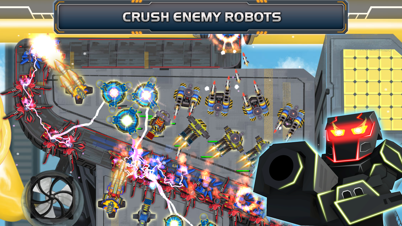 Best Tower Defense Games: Tower Defense: Robot Wars