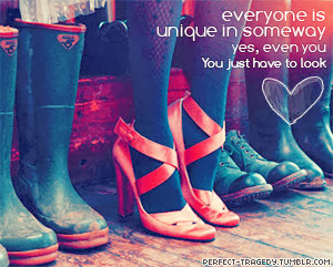 Positive Quotes For Life: Everyone is unique