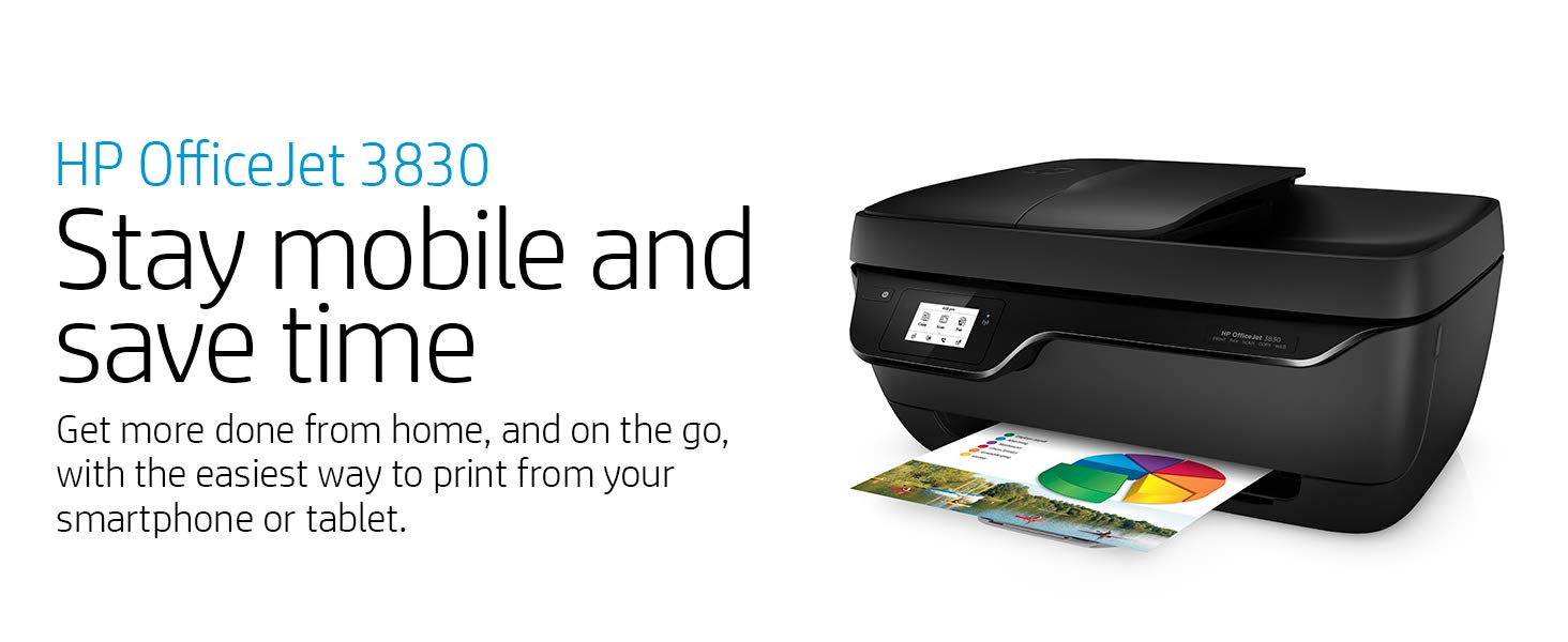HP OfficeJet 3830 All-in-One: HP OfficeJet 3830 All-in-One Wireless ...