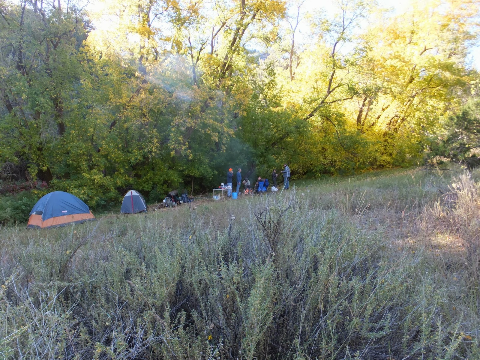 New Mexico Camping: Las Huertas Canyon & Sandia Man Cave