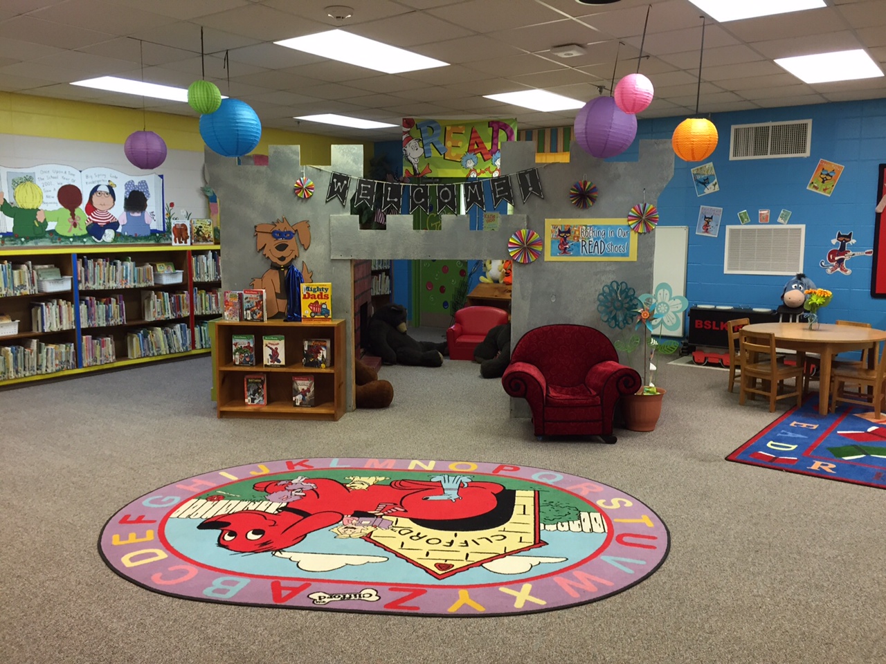 Big Spring Lake Kindergarten Library: The library is ready for our ...