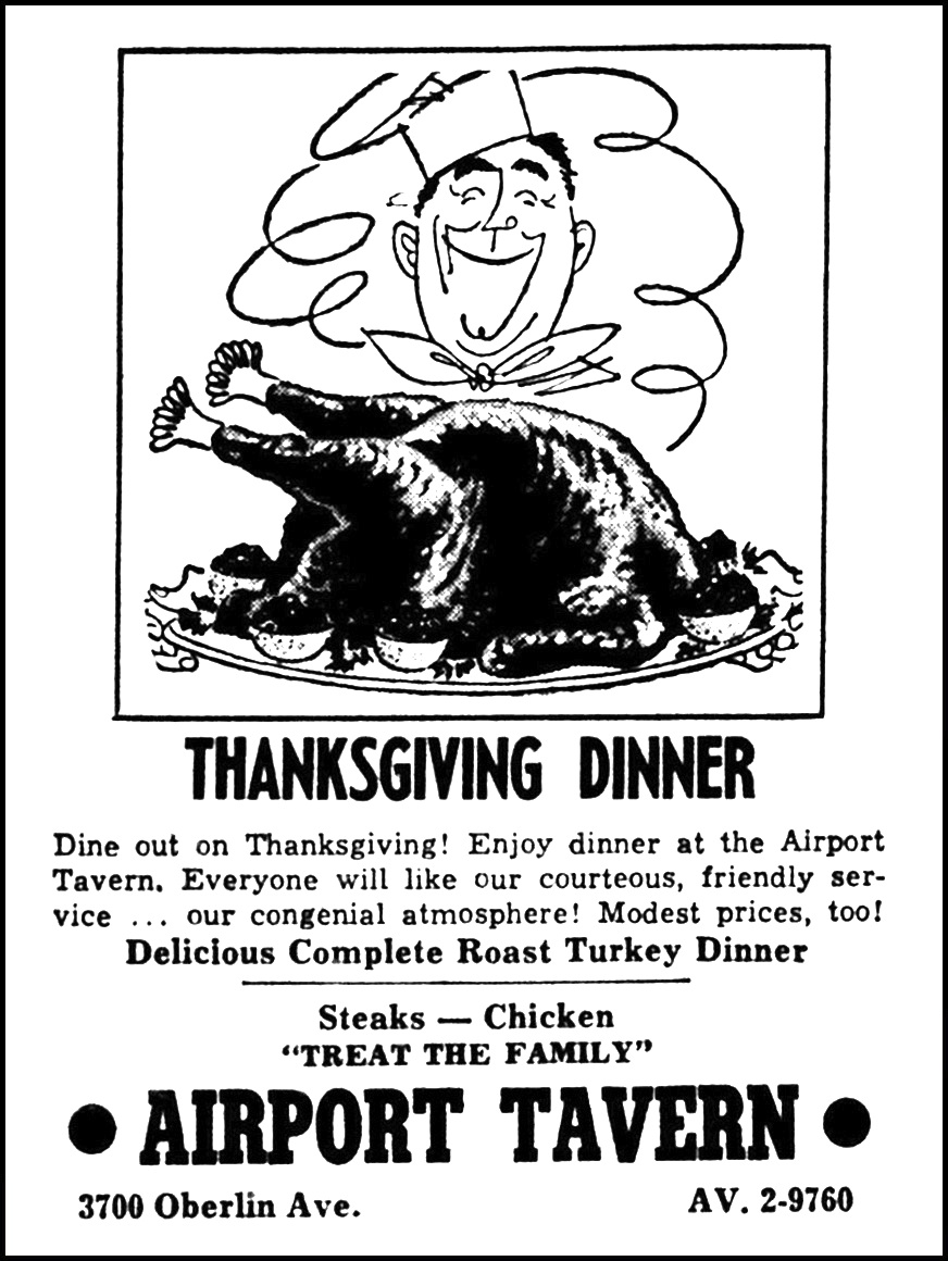 Brady's Bunch of Lorain County Nostalgia: Thanksgiving at the Airport ...