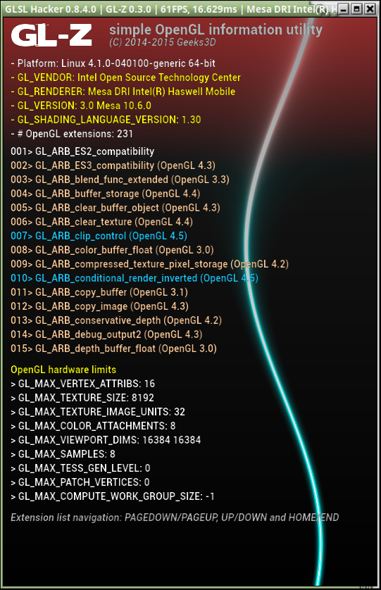 Arun Sivaraman's Blog: Linux : OpenGL 4.0 Support coming for Intel ...