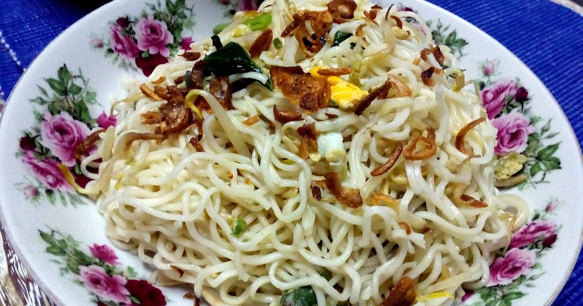 SurayaMSyed: Mee Kering Cintan Goreng Cili Padi