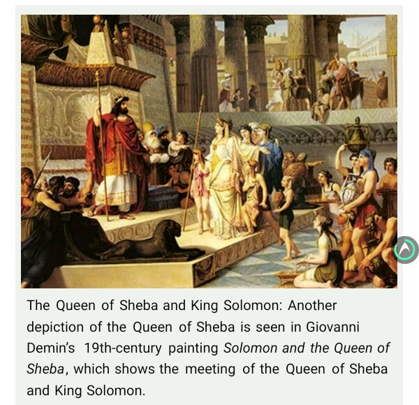 Study 6 why the visit of Queen of Sheba