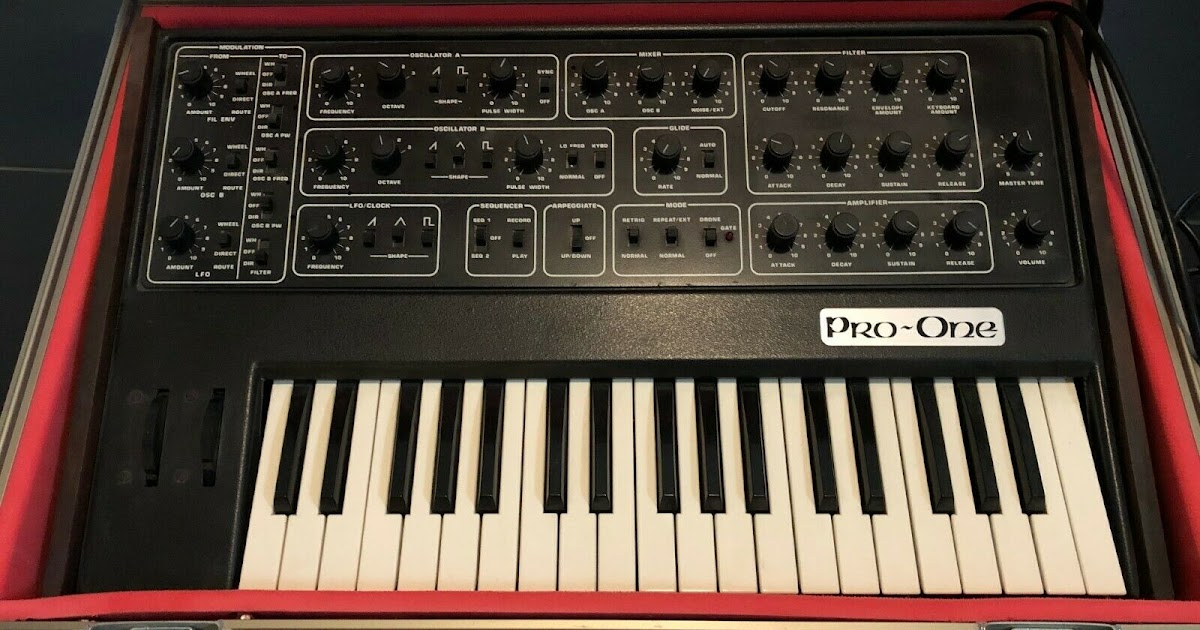 MATRIXSYNTH: Sequential Circuits PRO-ONE Analog Synthesizer