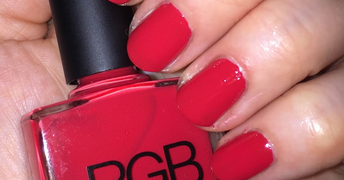 The Beauty of Life: #ManiMonday: RGB Cosmetics Too Red