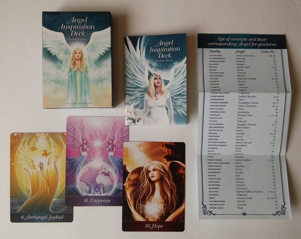 BOHEMIANESS: Oracle Deck Review: Angel Inspiration Deck