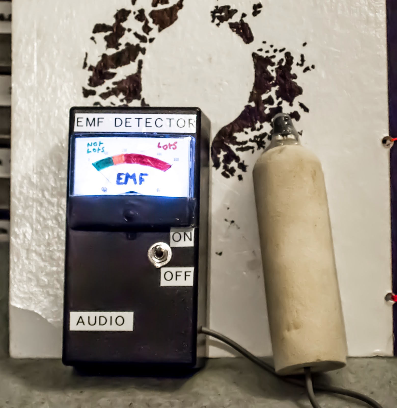 Paul In The Lab: EMF Ghost Detector Stripboard Veroboard Layout