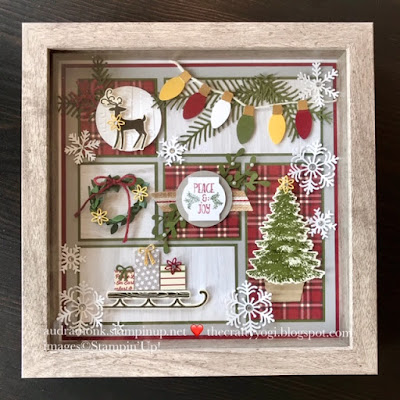 the crafty yogi: A Hometown Christmas Framed Art Sampler