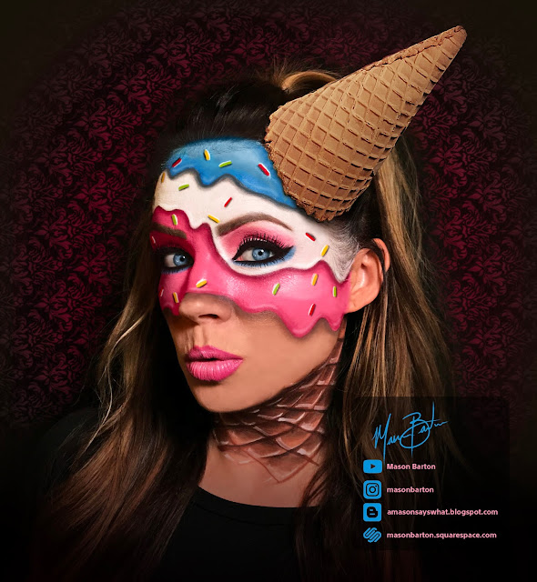 a Mason says what?: Ice Cream Makeup