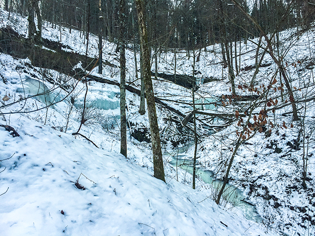 Exploring the Kickapoo Ice Caves
