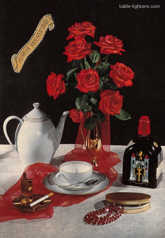 Table lighters collectors' guide: "Still lifes" postcards with table ...