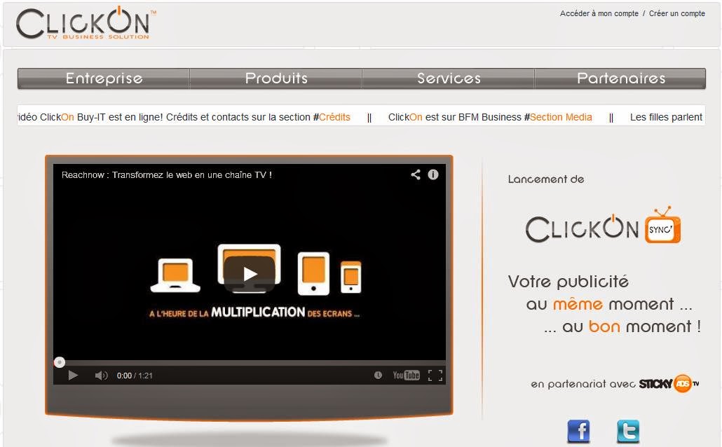 Panorama du Net: Brève ClickOn Le spécialiste de la synchronisation ...