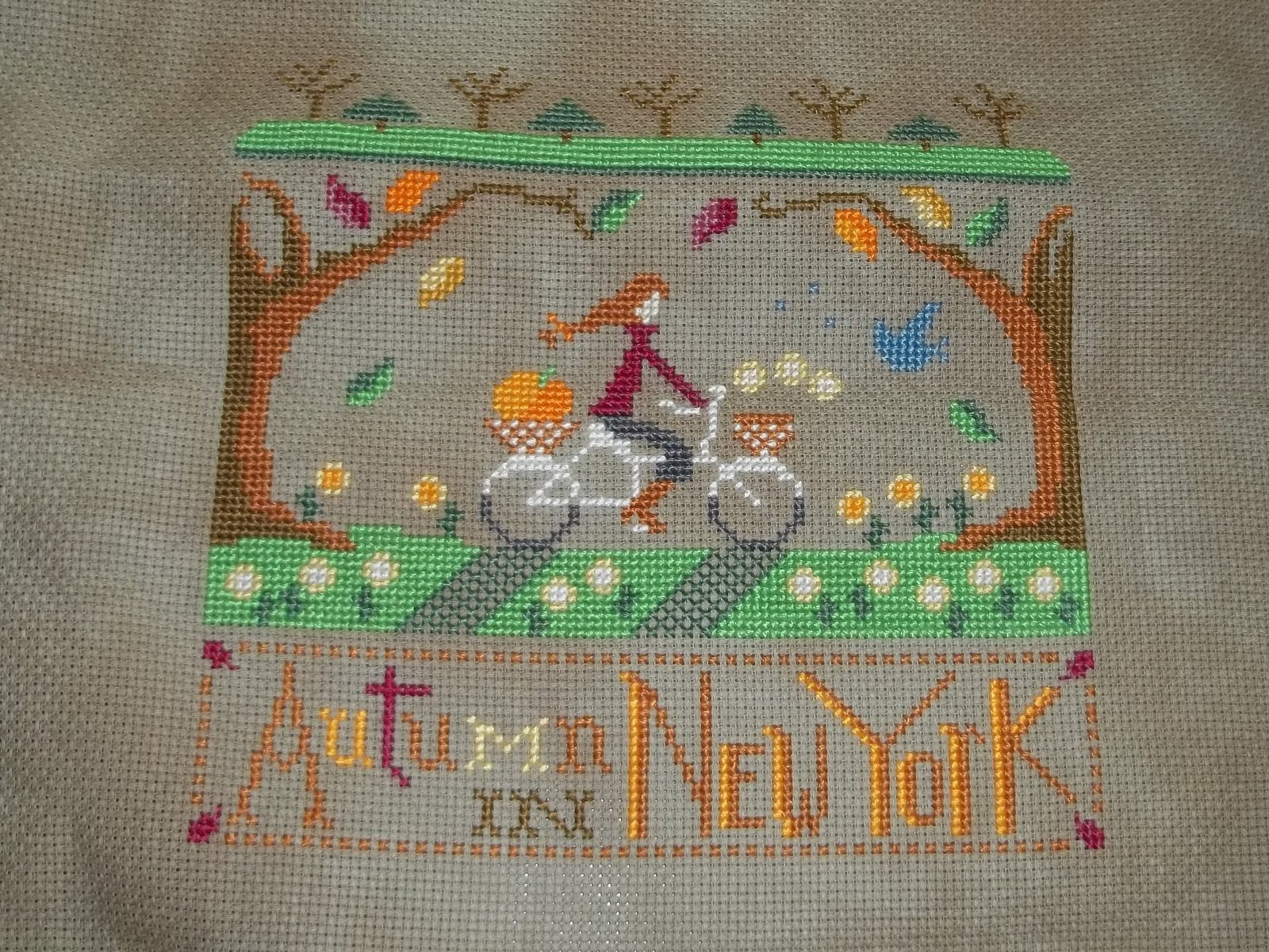 Kttycat cross stitch blog: Spring swap goodies & some cross stitch