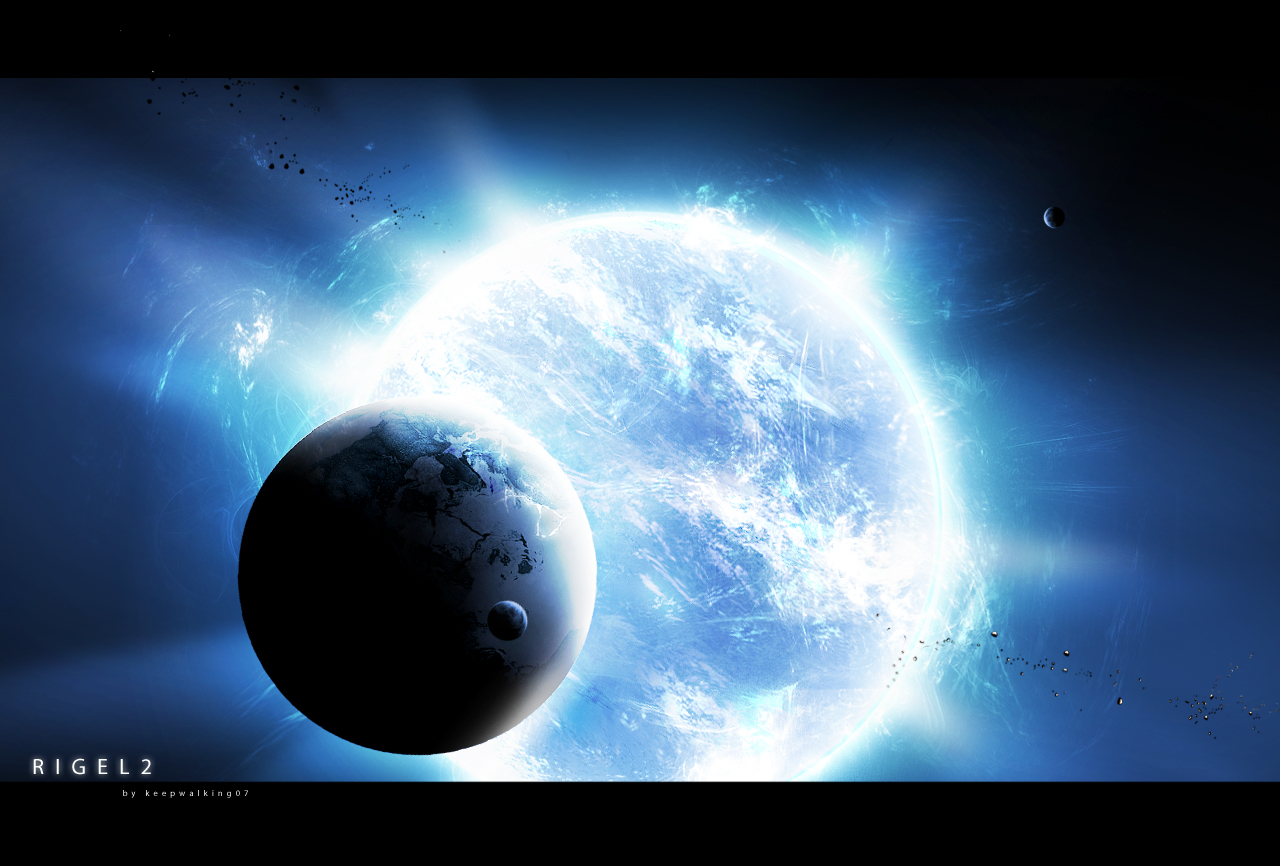 Crónicas de este Universo: 3434 - Rigel, el pie del gigante