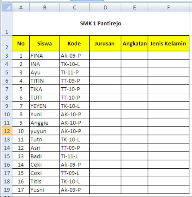 Fungsi Text dalam Microsoft Excel , beserta penjelasan dan contoh ...