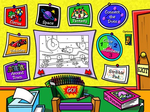 Media Pendidikan Alternatif: Crayola Magic 3D Coloring Book