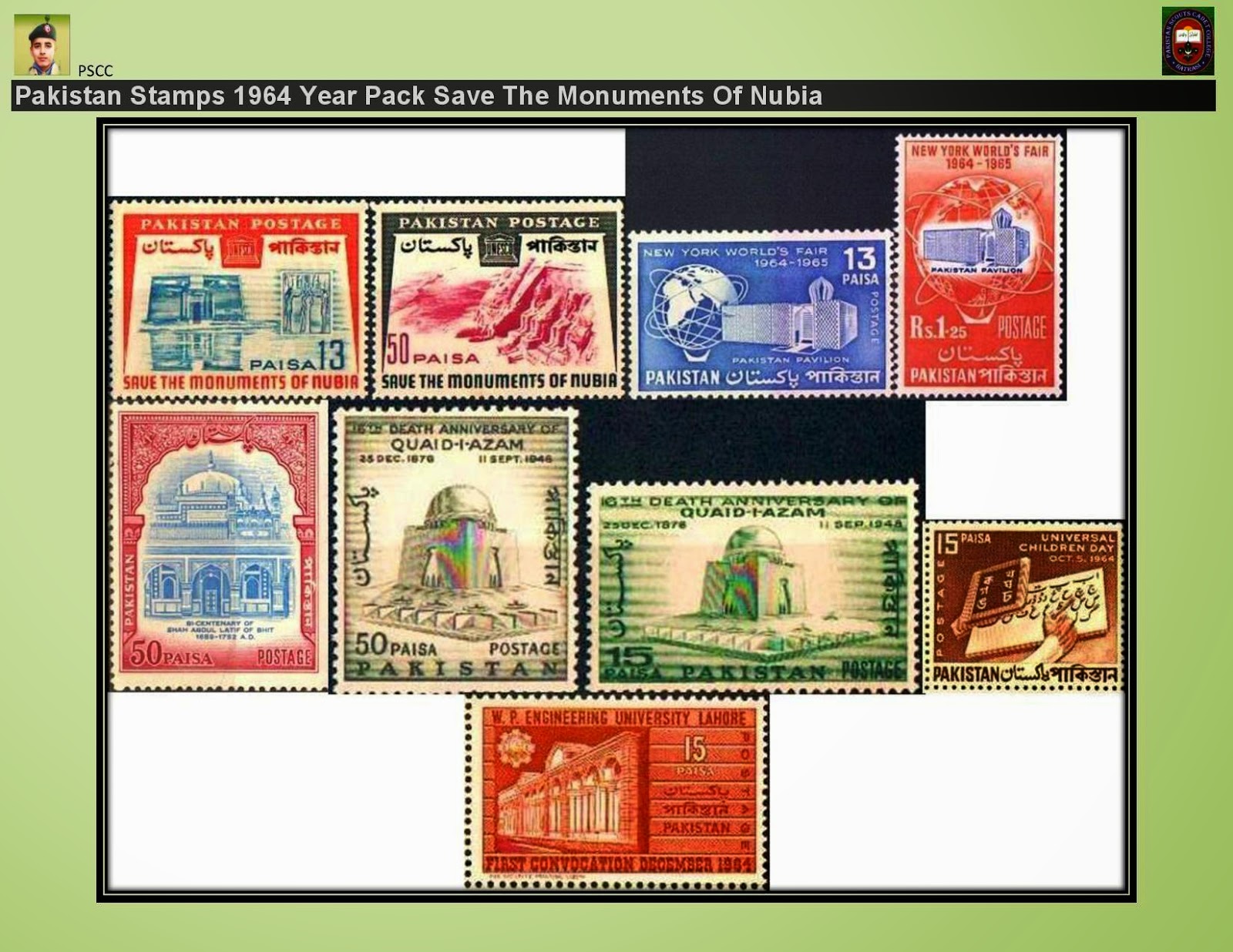 All About e-Postage Stamp(Just a Hobby): Pakistan Stamps