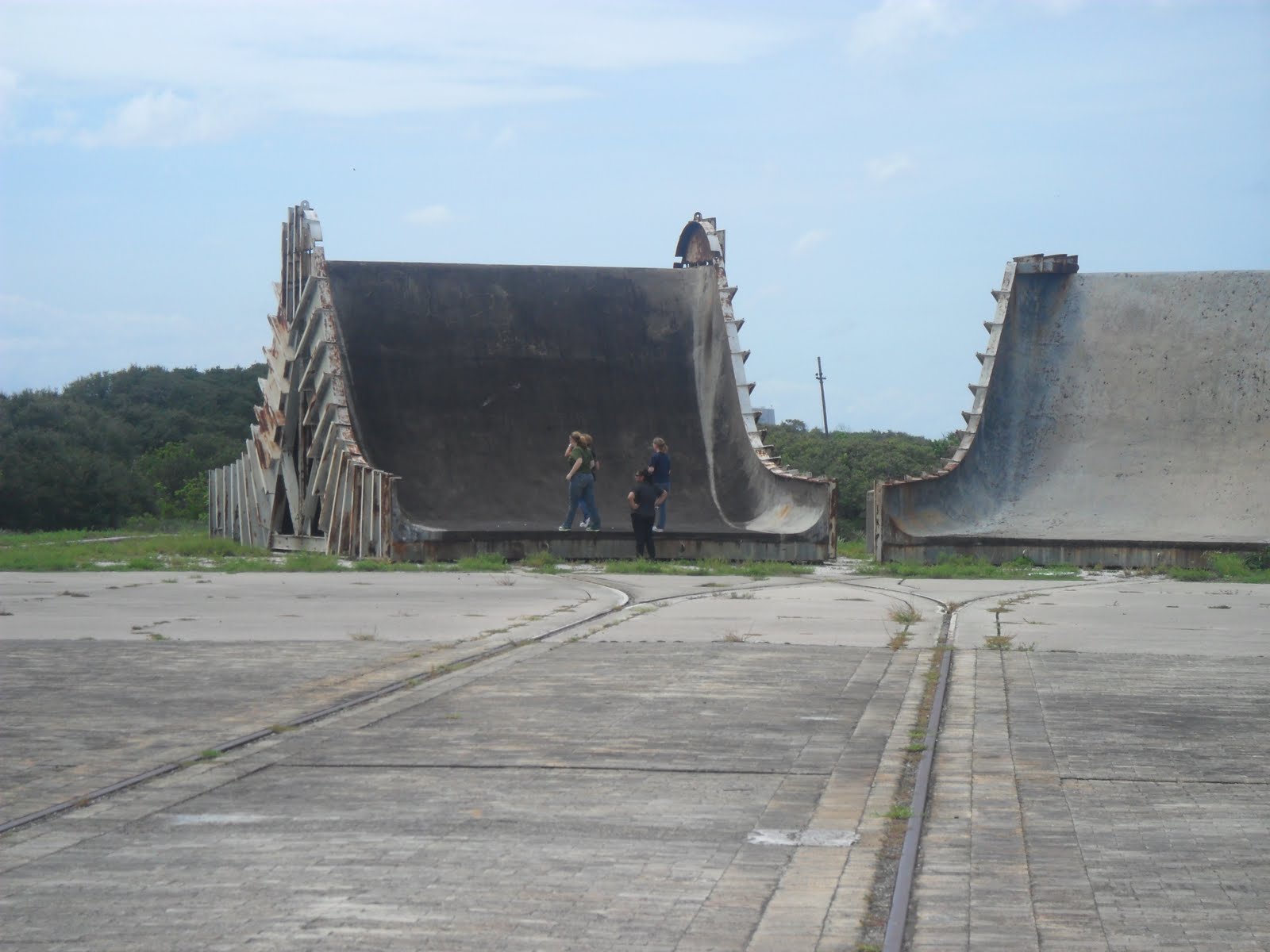 Mr. Hall Goes to NASA: Saturn V Flame diverters