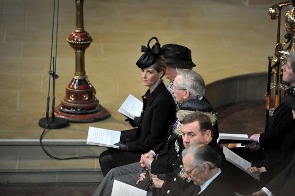 Sophie, Countess of Wessex attends the reinterment service for King ...