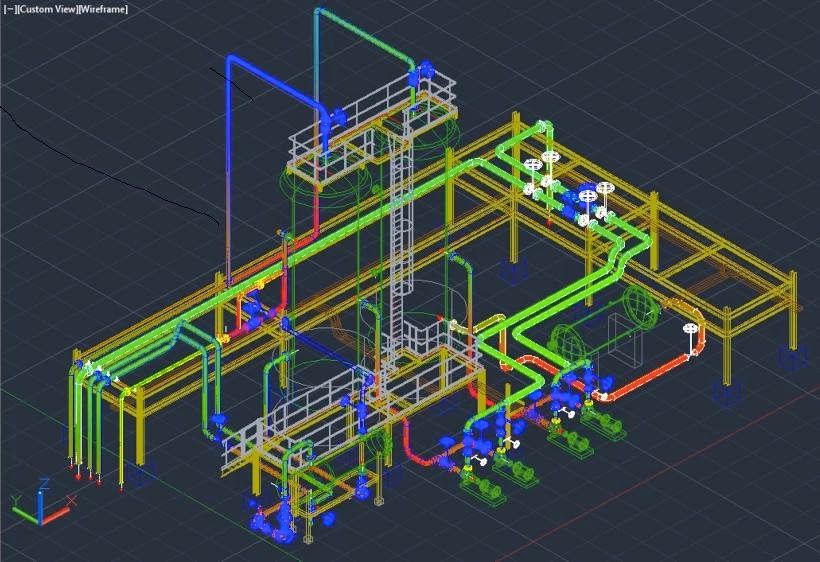 JASA DRAFTER GAMBAR AUTOCAD PLANT 3D: A Jasa Autocad Pabrik OIL AND GAS ...