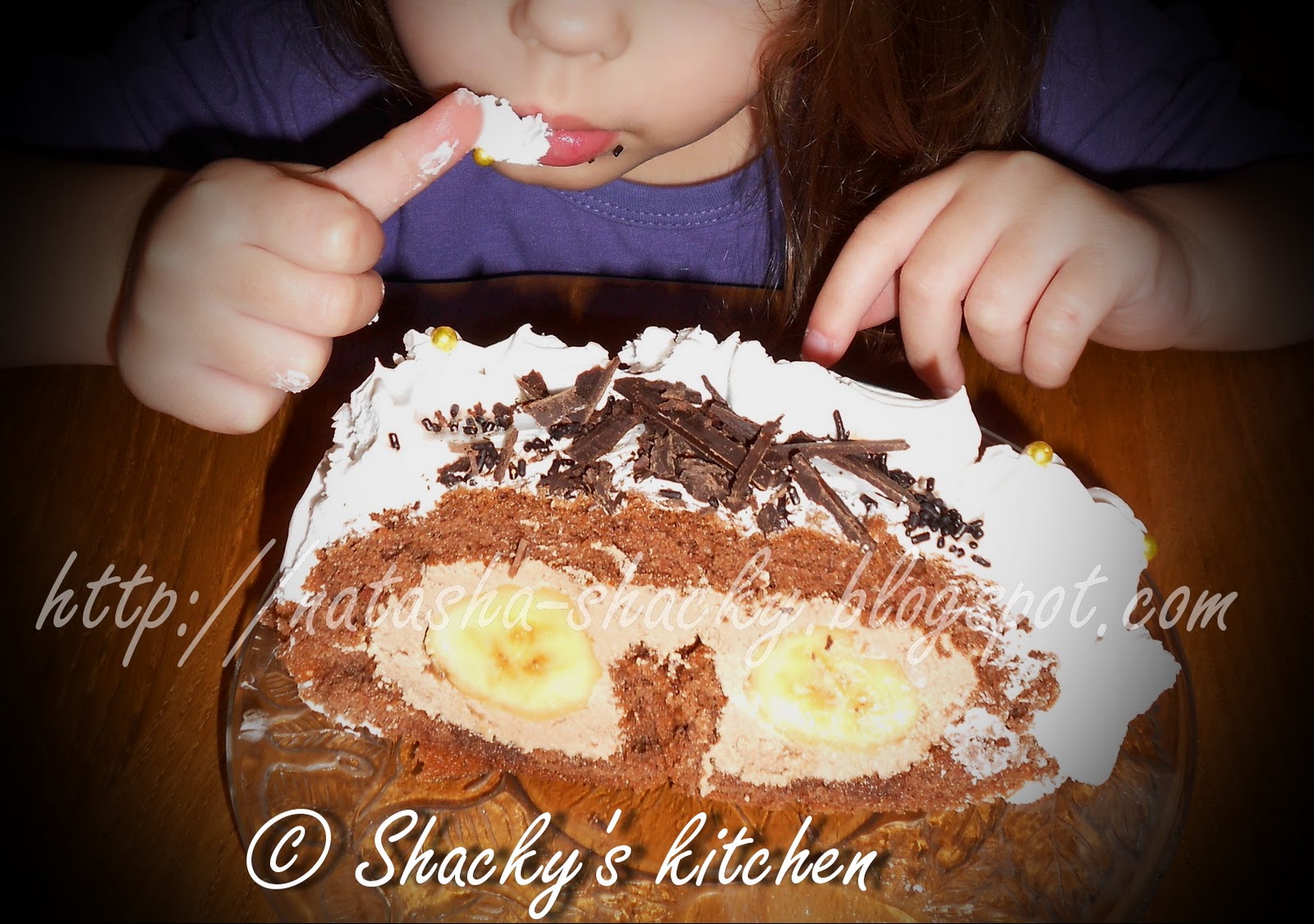 Shacky's kitchen: Rolat sa bananama - mačije oči za početnike