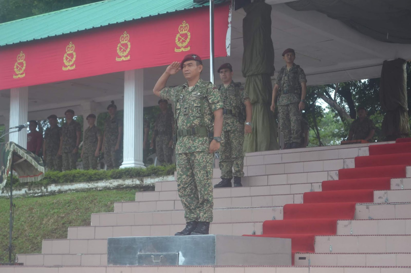 BATALION KE-8 REJIMEN RENJER DIRAJA (PARA): GALERI PASUKAN