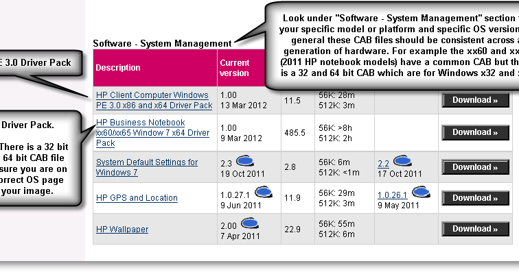 How to add hp driver packs to mdt - naaqatar