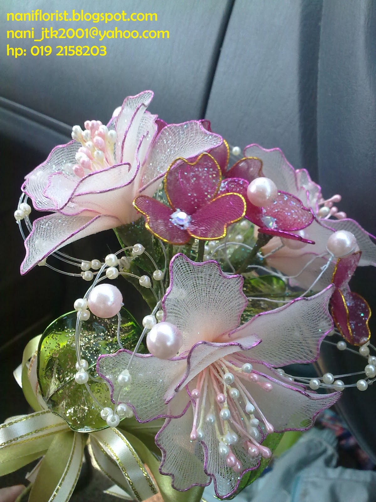 Nani Florist: GUBAHAN BUNGA STOKIN, ARTIFICAL,BUNGA TELOR DAN POT POURRI