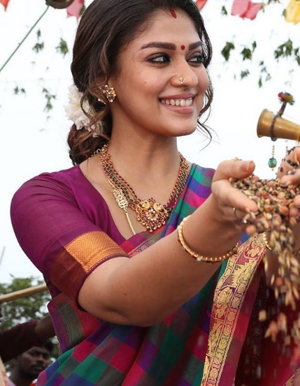 Viswasam Movie Actress Name Nayanthara images,bio and other details.