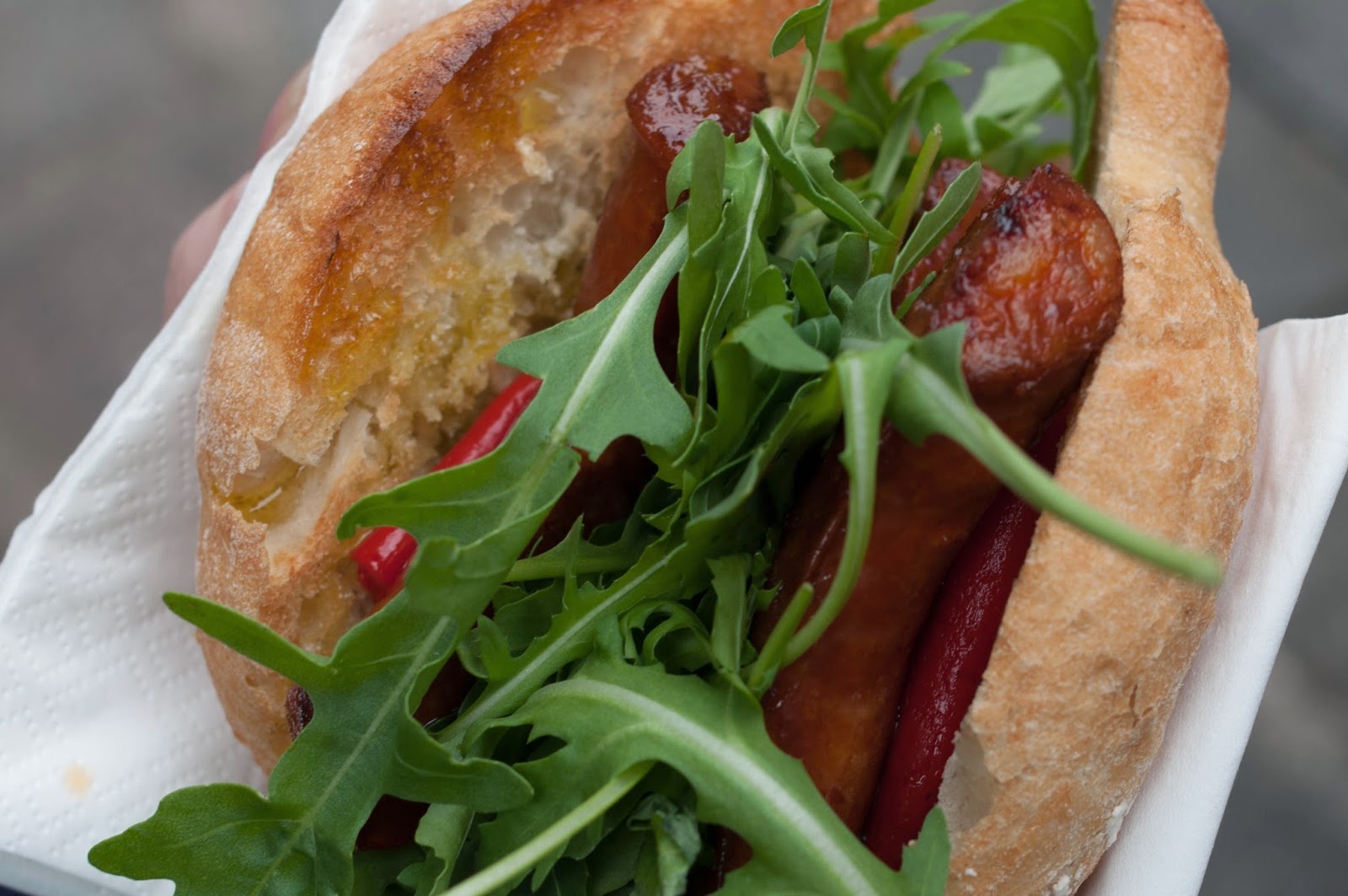 Don't Drive to Dinner: Who's in the market for chorizo in a bun?