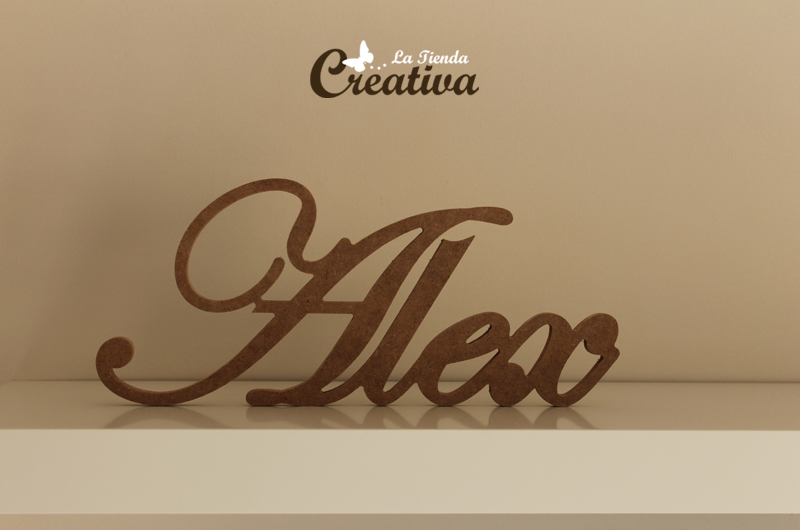 La Tienda Creativa - Letras para decorar y mucho más: Nombres en dm