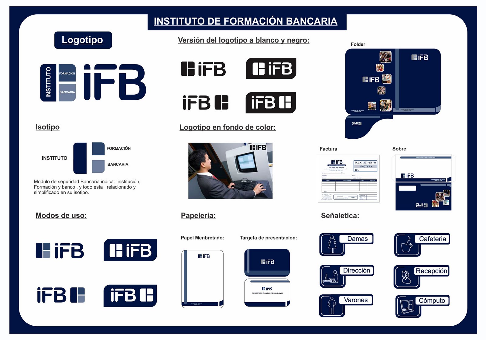 Diseño y Publicidad: Propuesta logo IFB