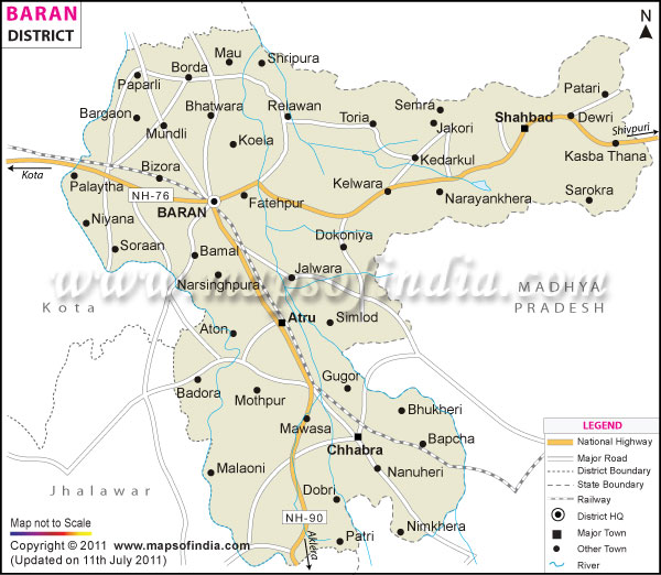 India News Update (All In One): Rajasthan and District Maps