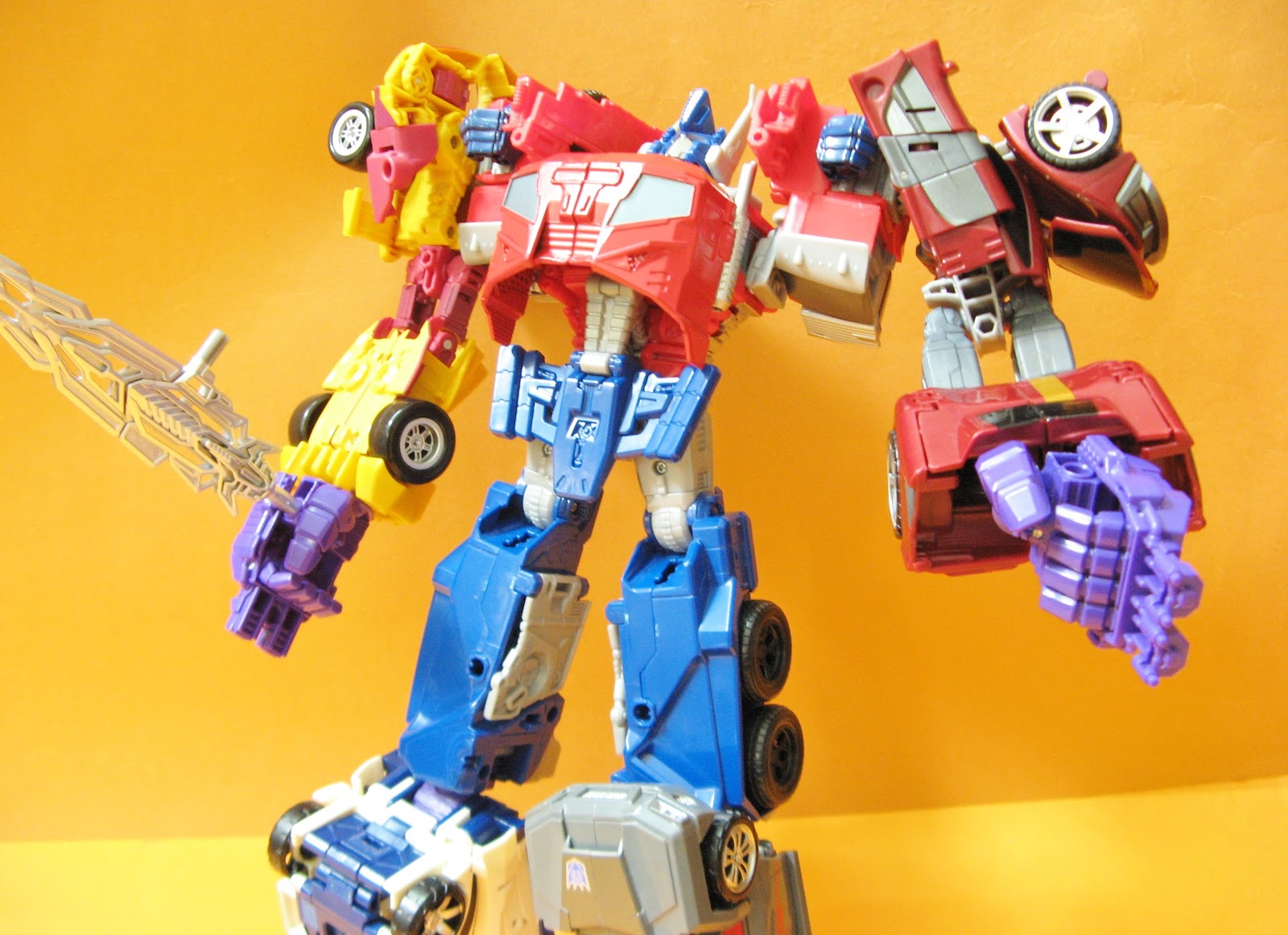Transformers Unite Warriors UW-02 Decepticon Stunticons MENASOR IDW變形金剛 ...